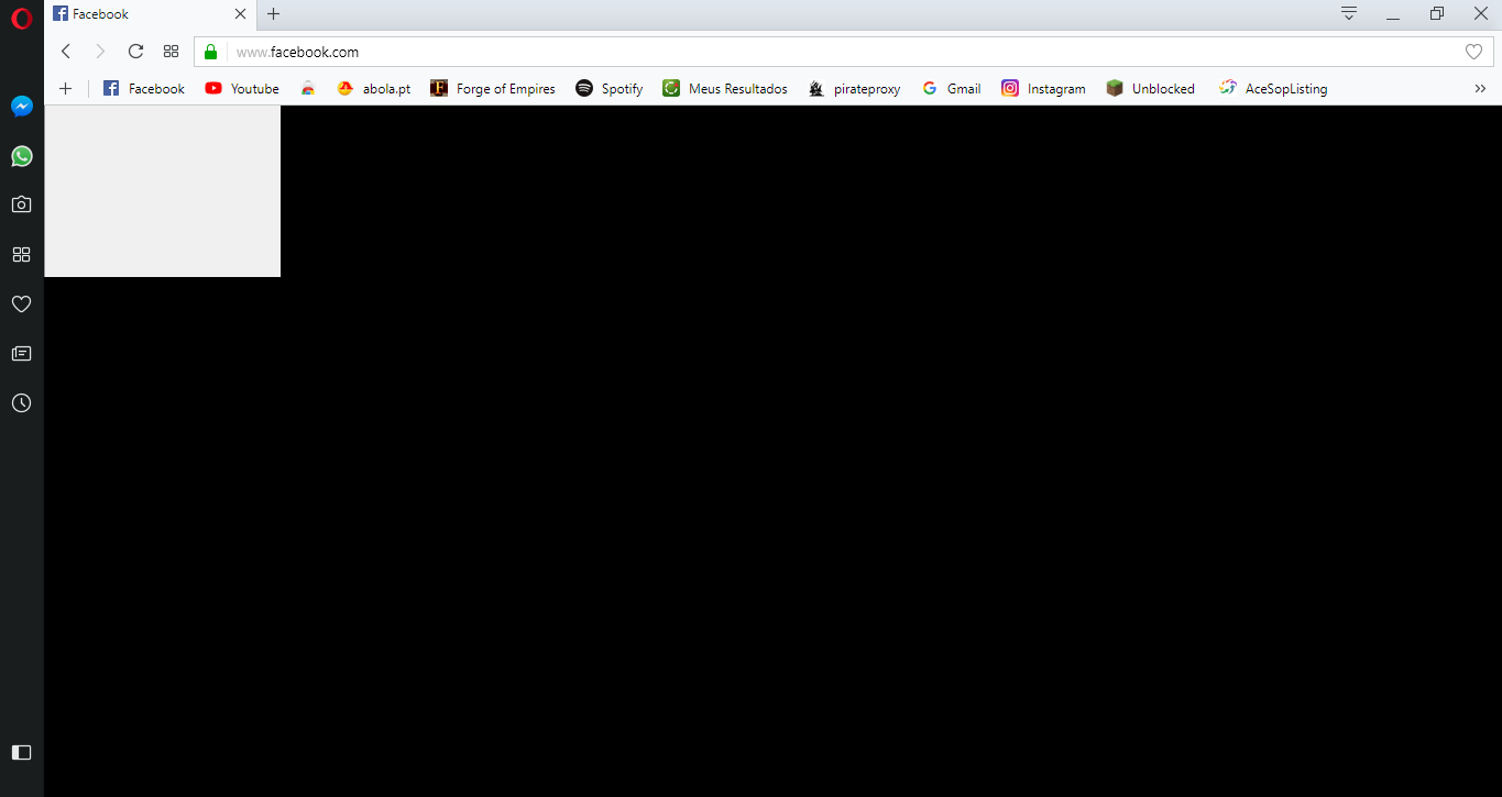 Black screen after last windows update | Opera forums