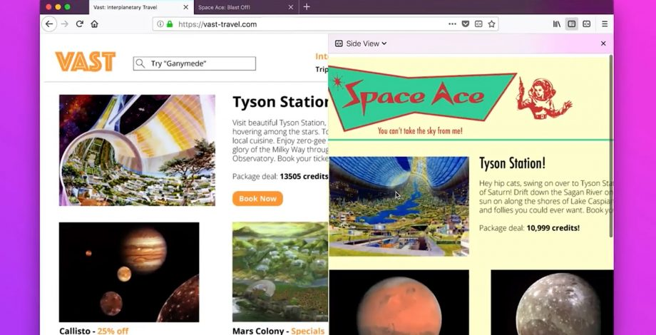 Side view / Tile view / Web panels... | Opera forums