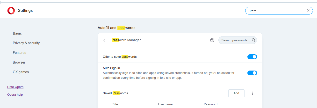 How to export Passwords? | Opera forums