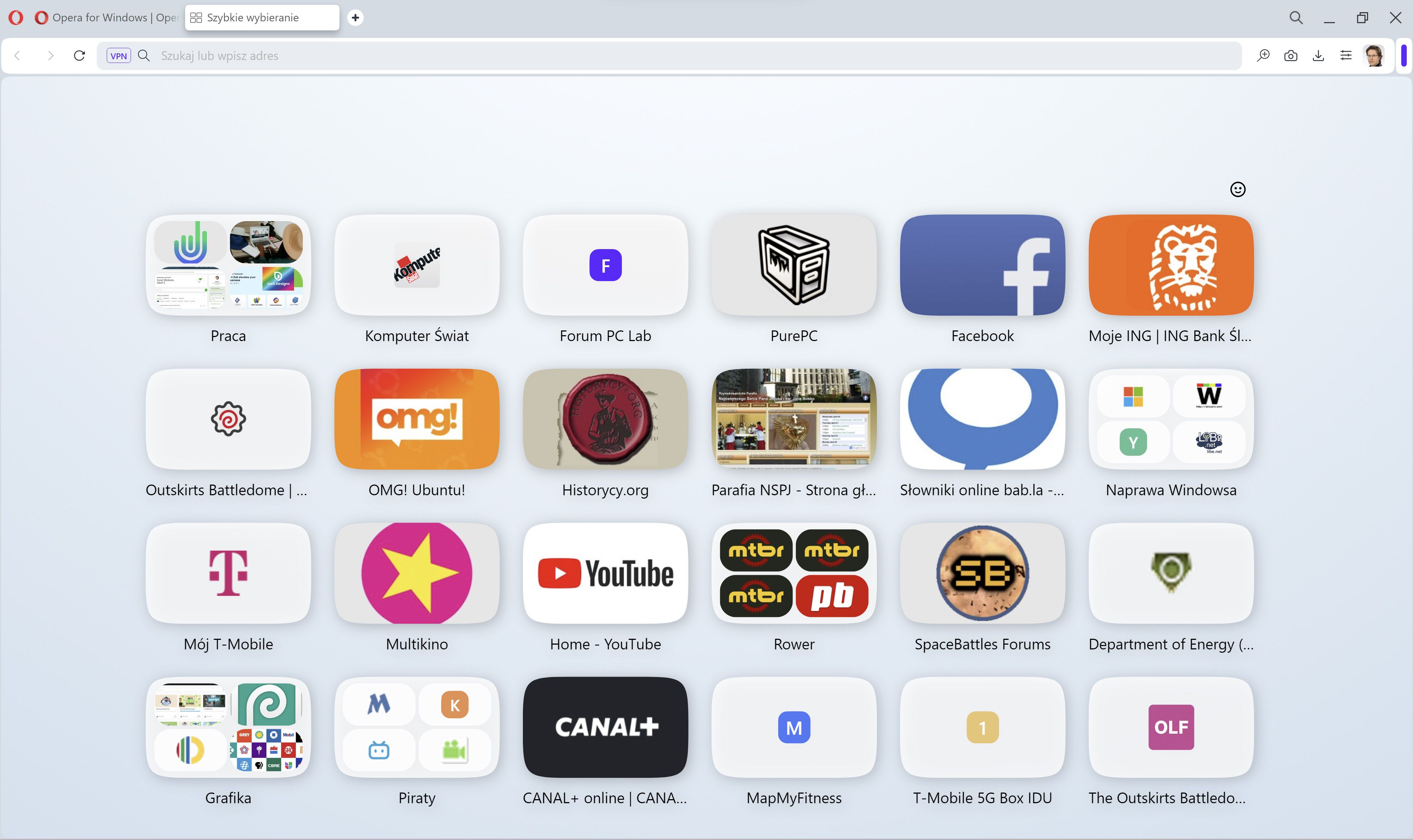 [Speed Dial] Too Much White Space Between The Address Bar And The Tiles ...