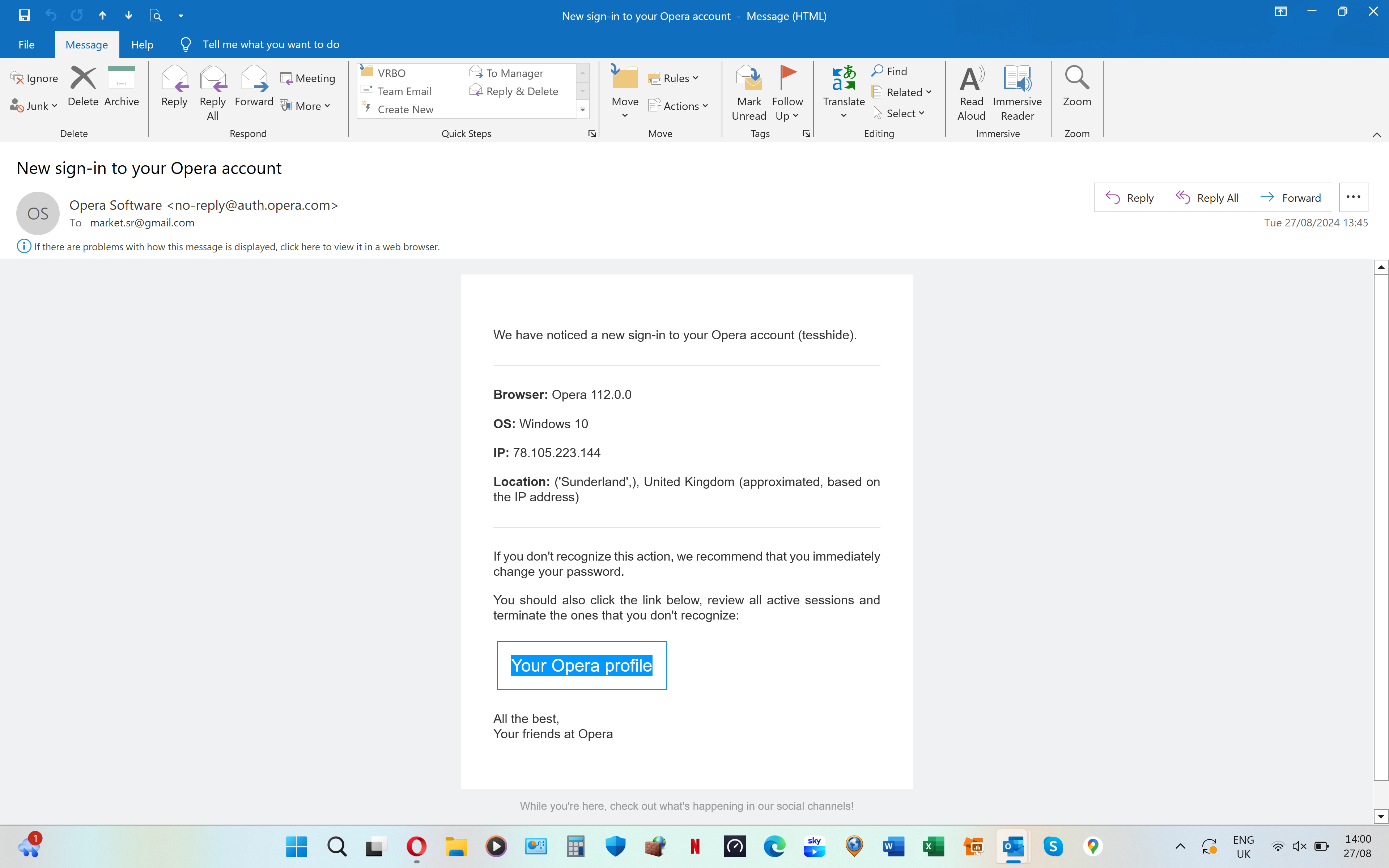 Problems access to website | Opera forums