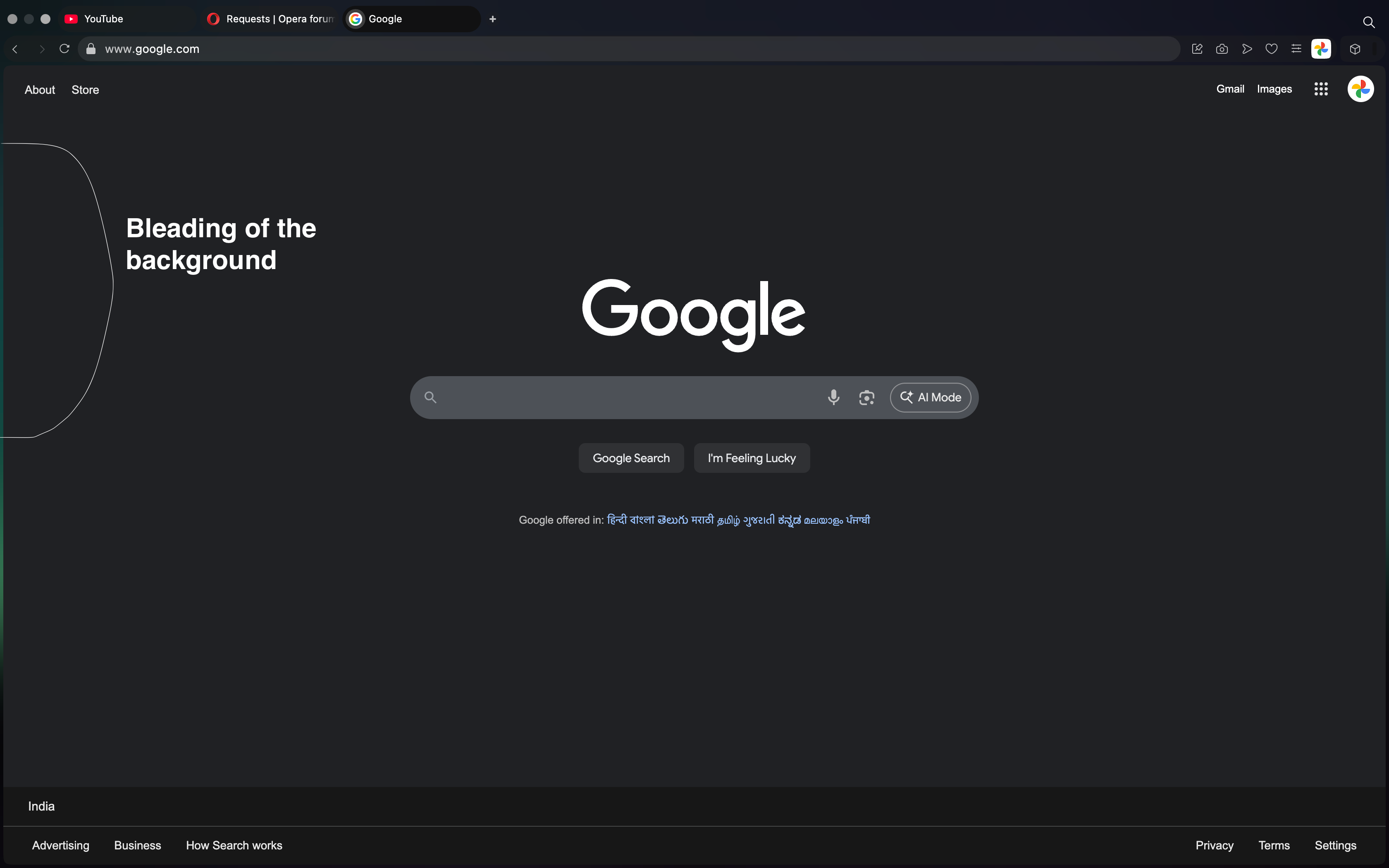 Make website view full | Opera forums