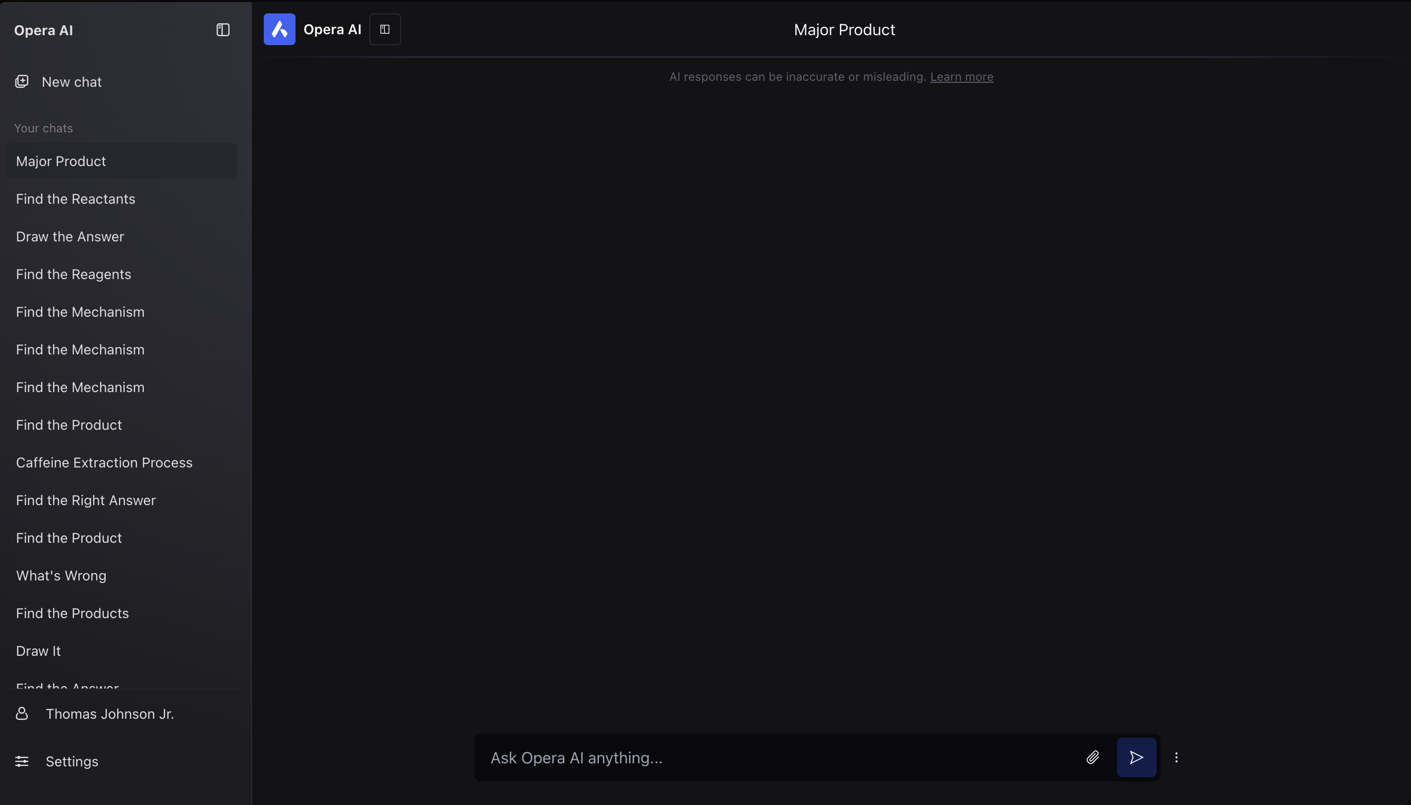 I can't see my chats | Opera forums